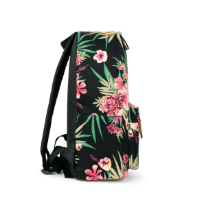 Tropical Flora Print Laptop Backpack on Luulla