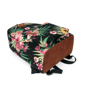 Tropical Flora Print Laptop Backpack on Luulla